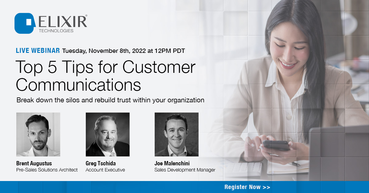 Top 5 Tips for Customer Communications - Break down the silos and rebuild trust within your ...